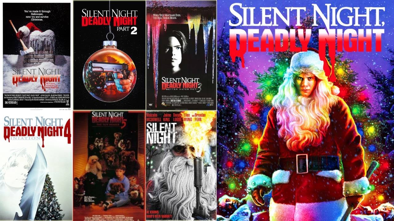 Every Silent Night Deadly Night Movie Ranked - YouTube