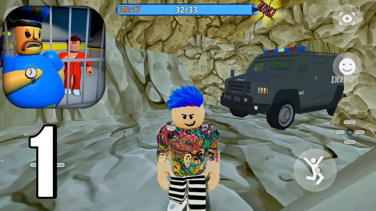 Obby Prison Escape From Barry - I tried to escape Barrys Prison Obby ...
