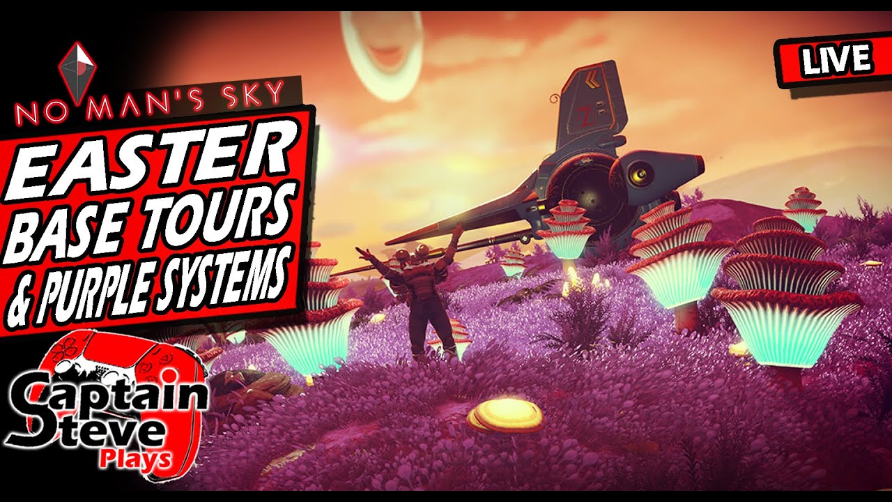 Easter Base Tours - Random Purple Systems Adventure - No Man's Sky NMS ...