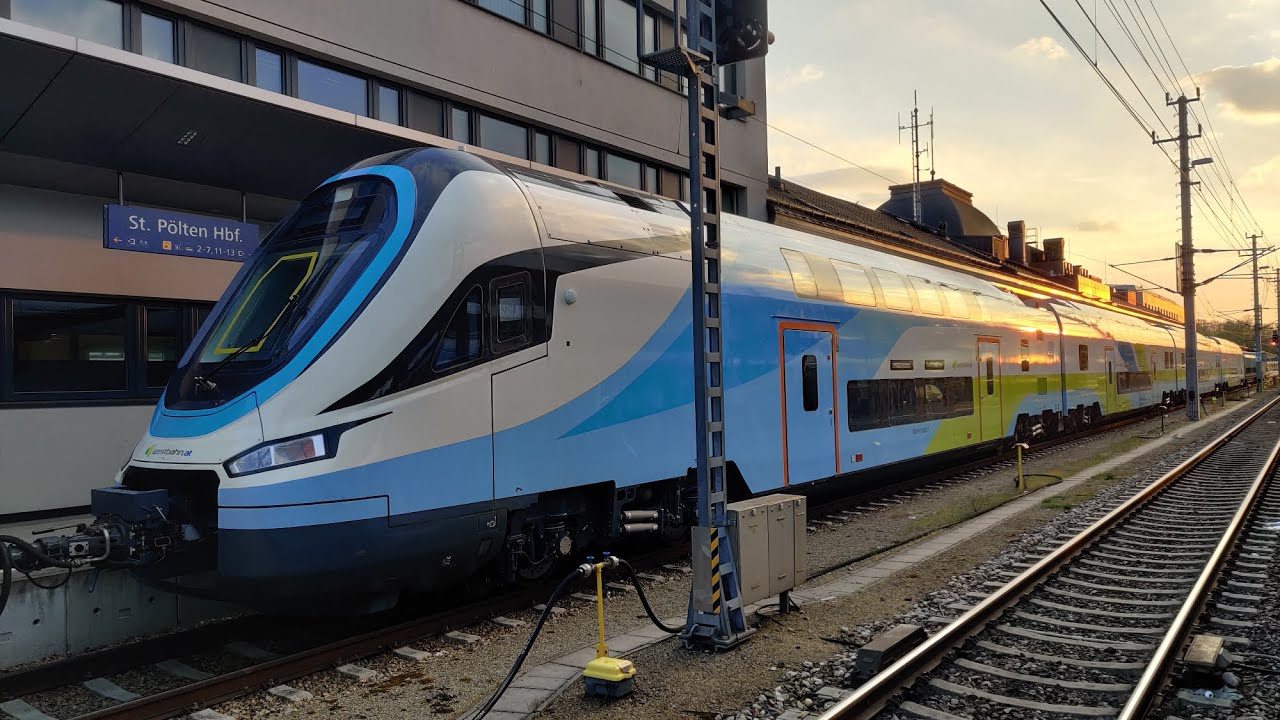Neuer Zug der WESTbahn - New WESTbahn trainset | CRRC EMU2 - YouTube