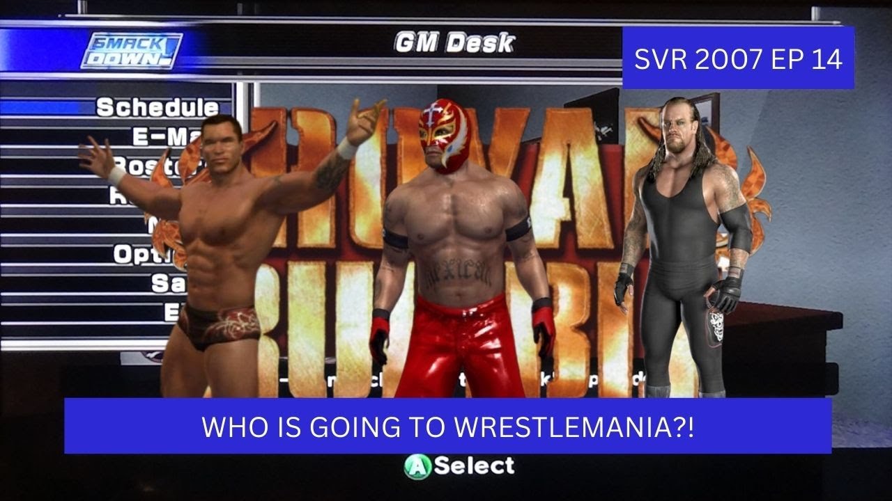 WHO IS GOING TO WRESTLEMANIA?! WWE SVR 2007 GM Mode Ep 14 - YouTube