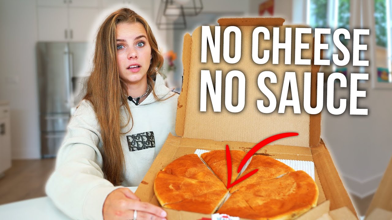 I ordered a Pizza with NO toppings. Here's what happened. - YouTube