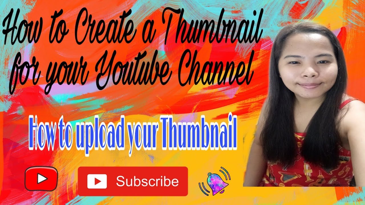 How to create THUMBNAIL for your channel. - YouTube
