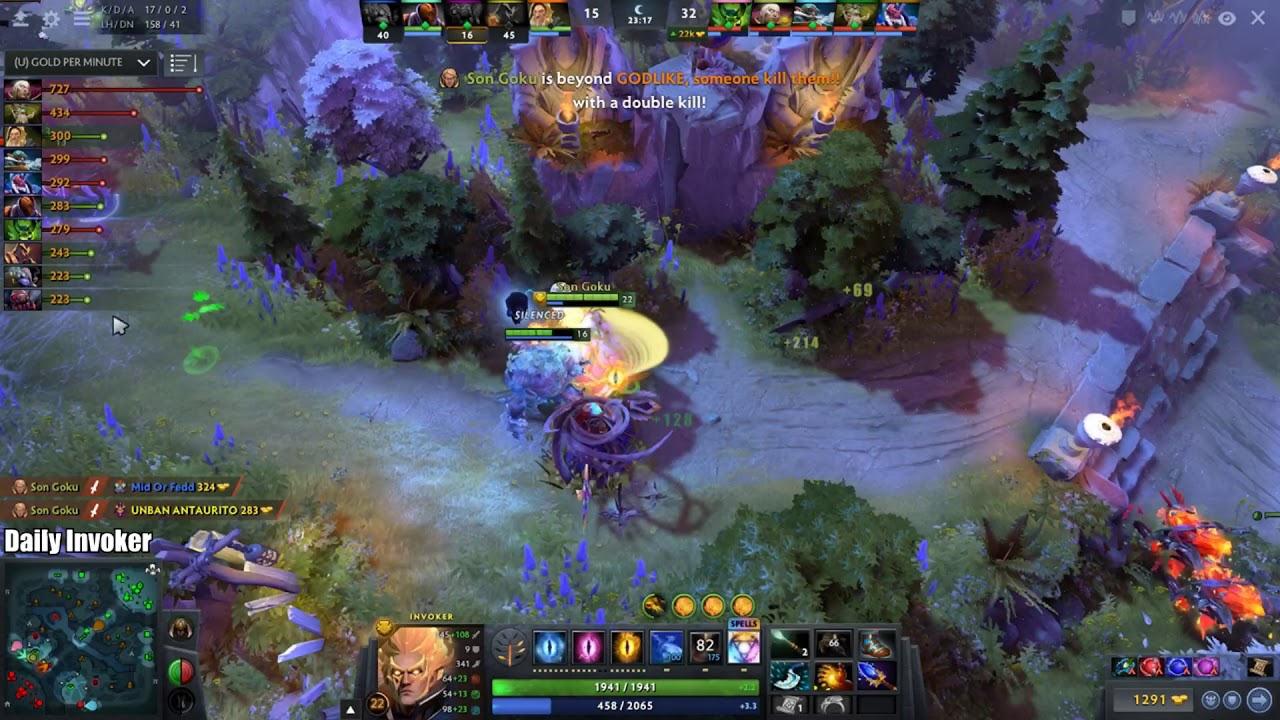 How to play Invoker | 22-0 | Daily Invoker #1 - YouTube