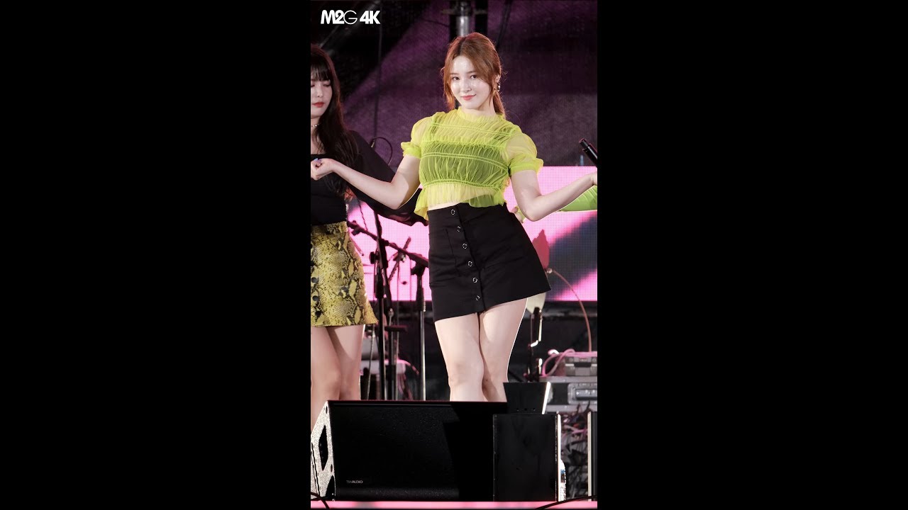 190608 모모랜드 낸시 Momoland Nancy ( 암쏘핫 I'm so hot ) DMZ POP Concert 4K 60P 직캠 Fancam - YouTube
