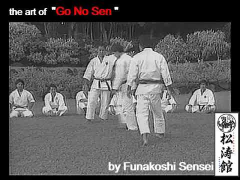 the art of "Go no Sen" by Sensei by Funakoshi Sensei 船越 - YouTube