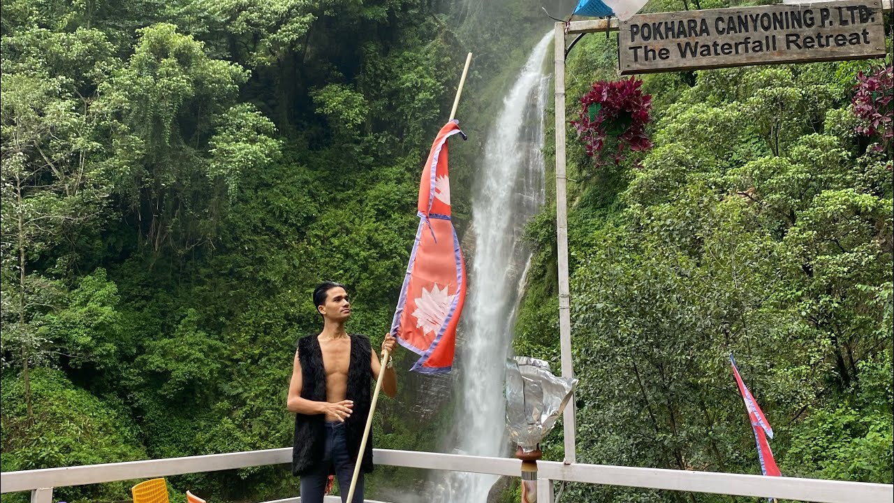 Pokhara canyoning | The waterfall | must beautiful place Nepal ...