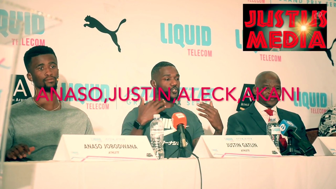 Anaso Jobodwana is a South African athlete,American sprinter Justin ...