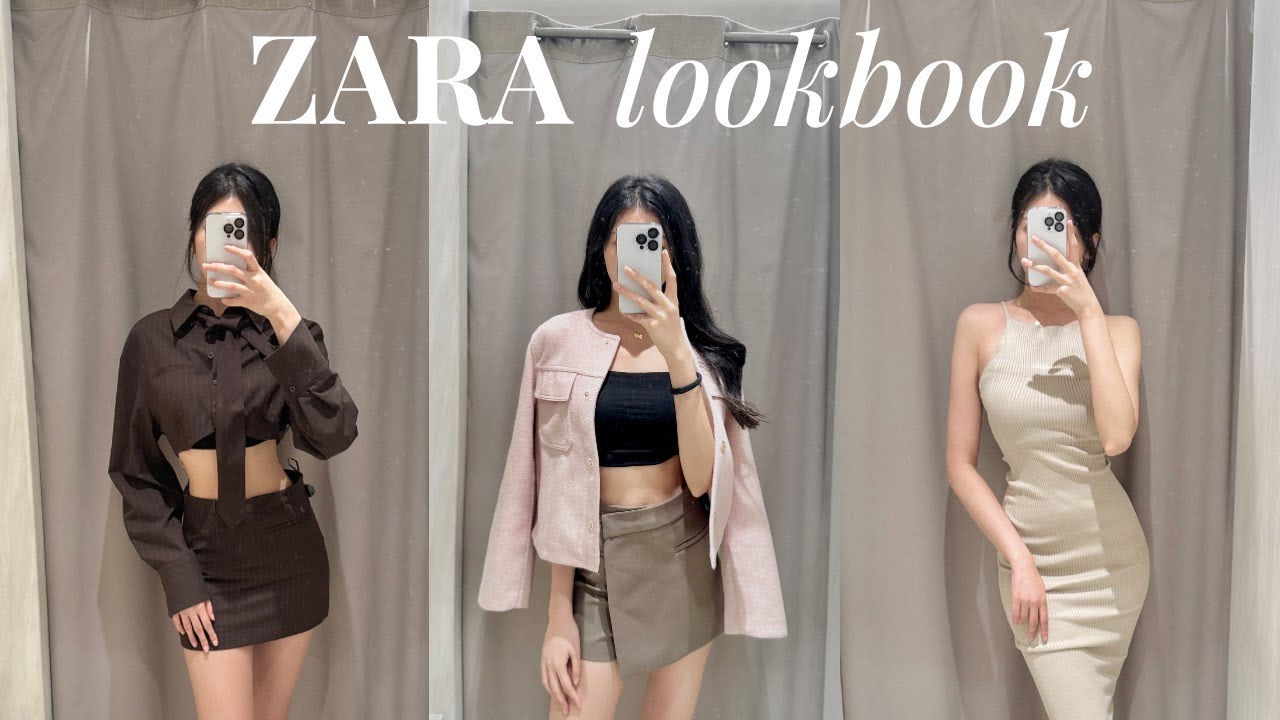 ZARA Fall Lookbook | try on haul + fall outfits 🍂 | - YouTube
