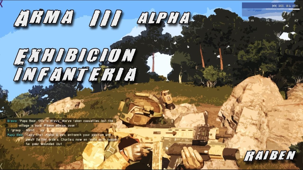 Arma 3 Alpha: Modo exhibición - Infantería - YouTube