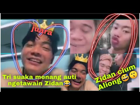 Live bigo|| tri suaka vs Zidan Yang kalah cium orang disampingnya, Zidan auto kalah cium Aliong😅