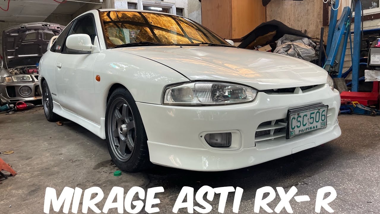 4g92 Mivec engine swapped Lancer GSR / Mirage Asti RX-R - YouTube