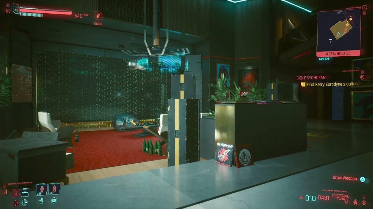 Cyberpunk 2077 - Gig: Psychofan - YouTube