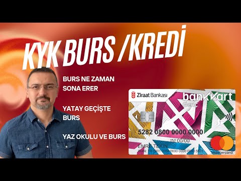YAZIN BURS KESİLMESİ, YATAY GEÇİŞTE, OKUL UZAYINCA, YAZ OKULUNDA BURS VEYA KYK ÖĞRENİM KREDİSİ