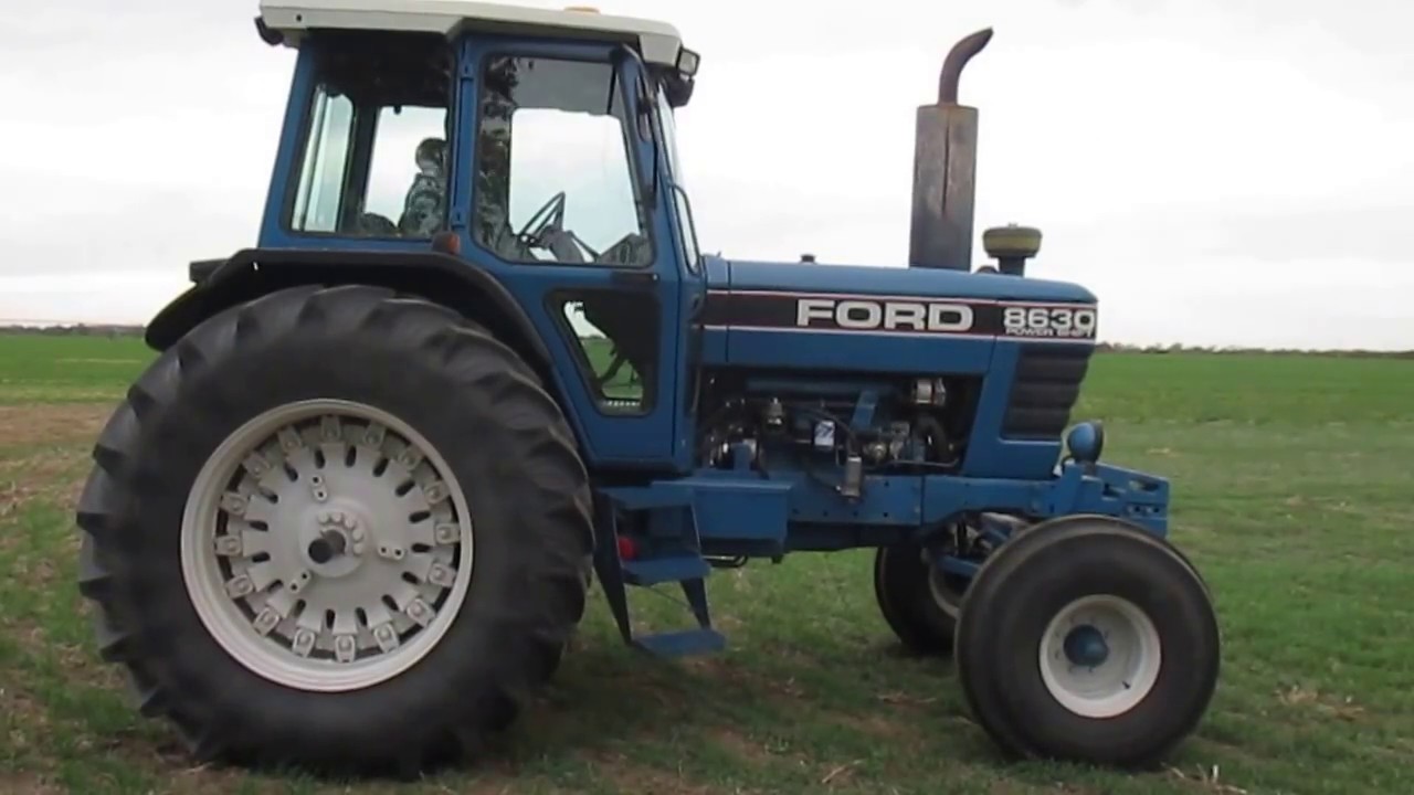 1991 Ford 8630 Tractor - YouTube