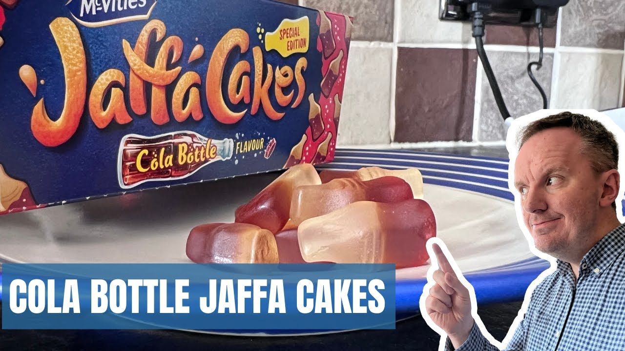 Cola Bottle flavour Jaffa Cakes - are they any good? - YouTube