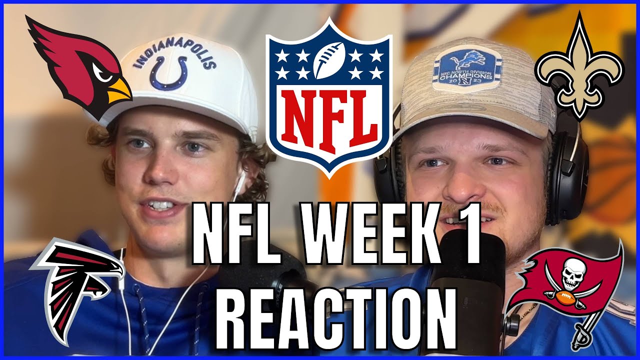 Week 1 NFL Reactions Part 1 | Cowboys-Eagles Spit Incident, Chiefs Fall ...