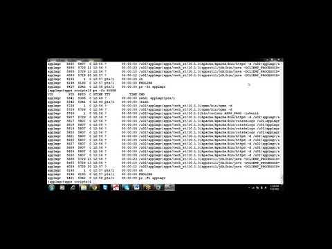 Oracle Apps DBA Training Session 5 - YouTube