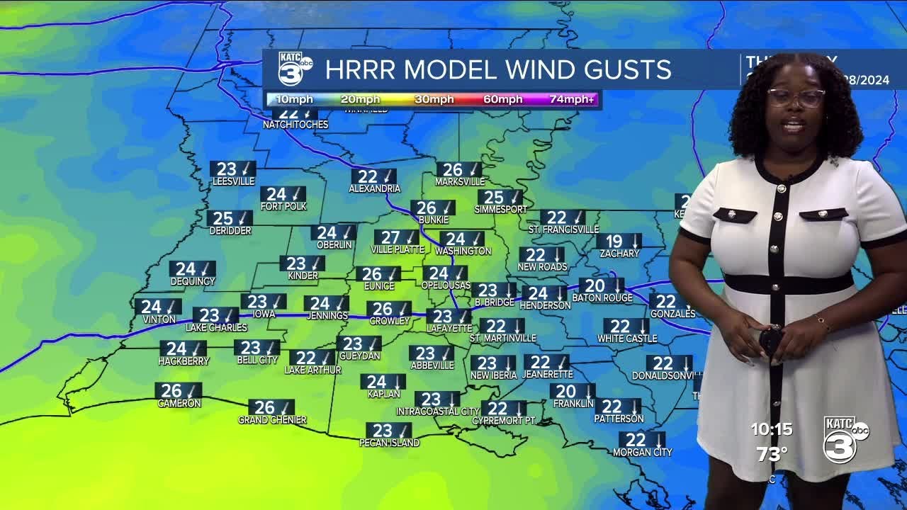 KATC Weather Forecast 10pm 11-27-24 - YouTube