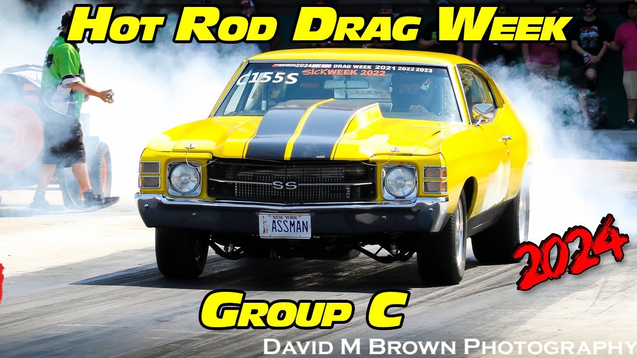 Hot Rod Drag Week Group C Drag Racing Day 1 - YouTube