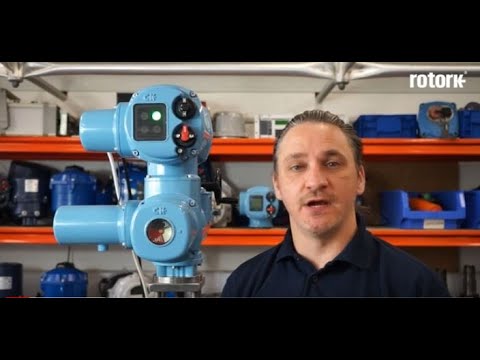 AID Commissioning Rotork CK Range Actuator - YouTube