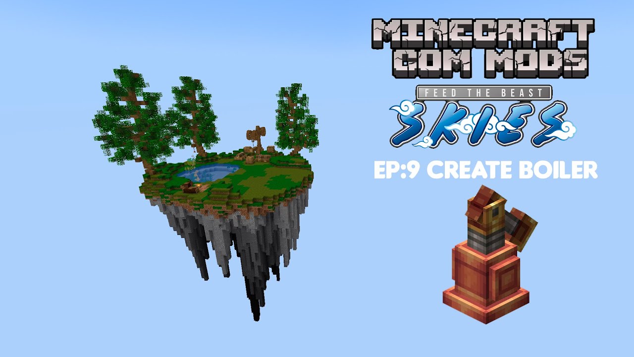 Minecraft com mods Ep:9 Create boiler - YouTube