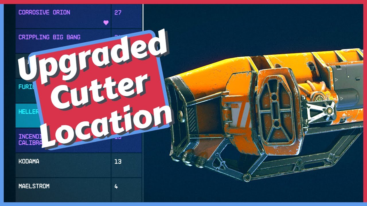 How to Get Upgraded Cutter in Starfield - YouTube