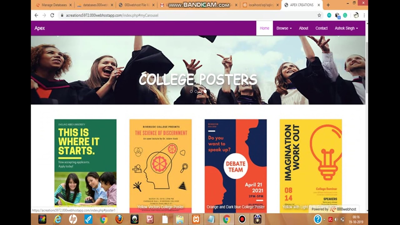 Website on Poster Ordering - YouTube