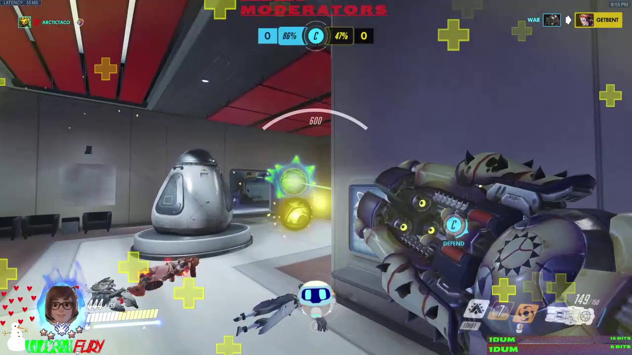 OW OVERWATCH HIGHLIGHT VOD - GOLD DAMAGE ON TANK WutFace!!! HOW TO PLAY ...