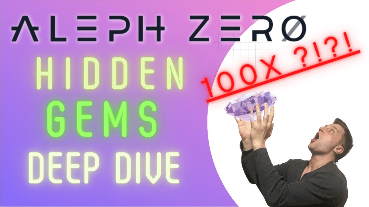 hidden gem crypto : Aleph Zero to 100X! Full deep dive & tokenomics ...