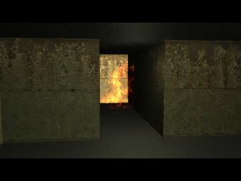 3D Room with fire made in After Effects - YouTube