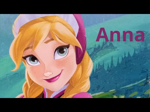 Disney Frozen, Anna - Frozen Book Read Aloud - Book With Princess Anna ...