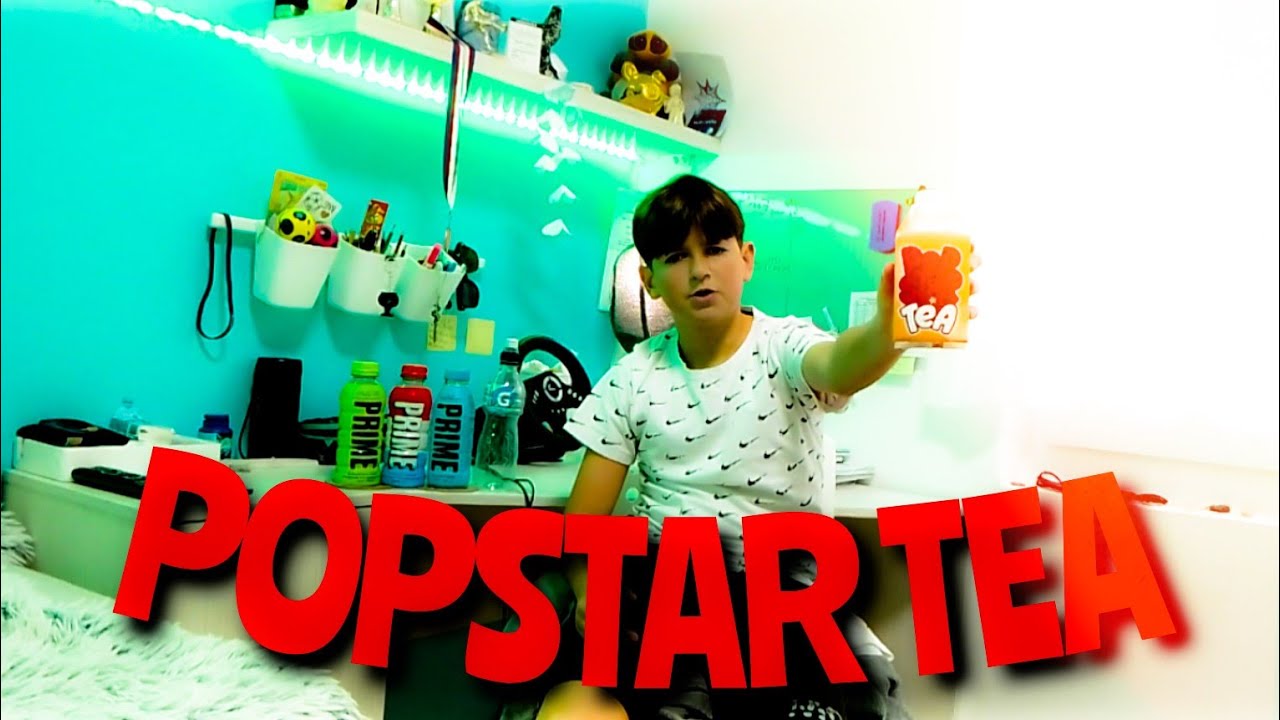 OCHUTNÁVKA POPSTAR TEA!! |PopStar Tea je lepší než jsem čekal!!! - YouTube