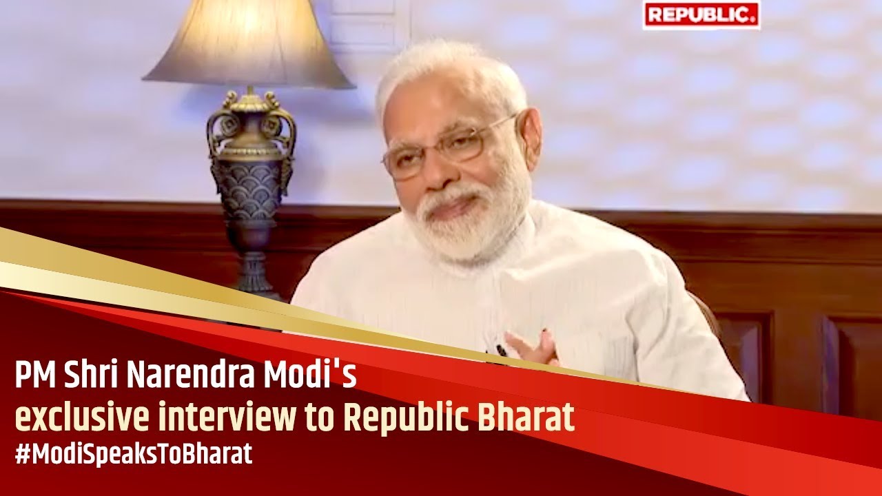 PM Shri Narendra Modi's exclusive interview to Republic Bharat # ...