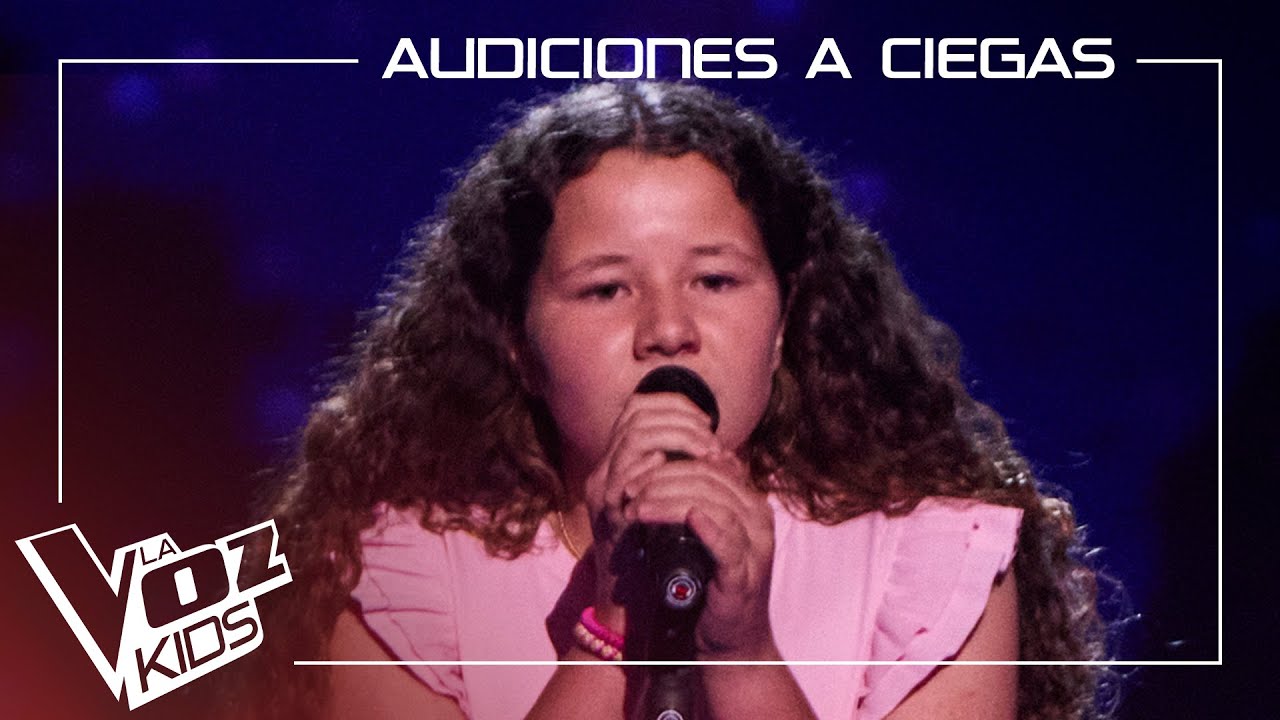 María Eugenia Tovar - "Video Games" | Blind auditions | The Voice Kids ...
