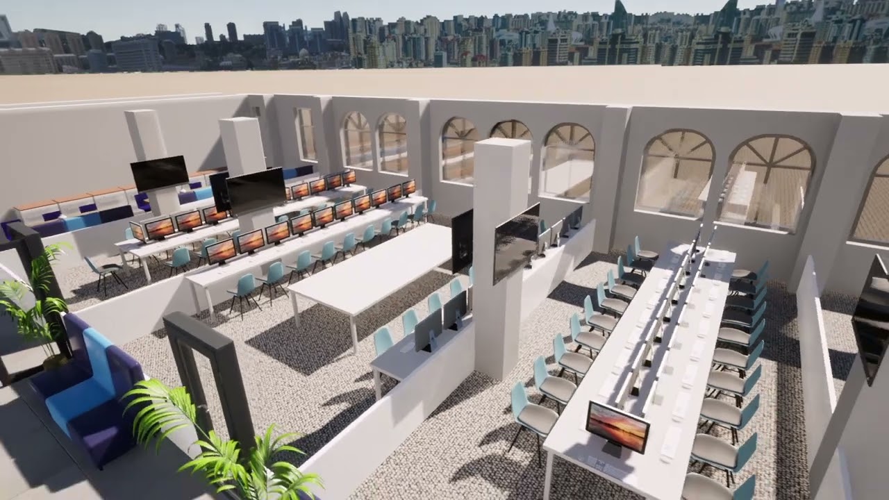 STEP IT Academy Neftçilər 3D Vizuallaşdırma | Yeni filial - YouTube