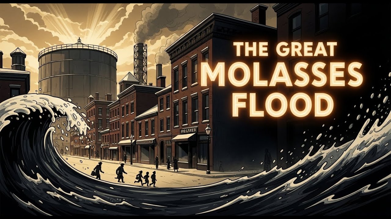 "The Great Boston Molasses Flood (1919)-The Strangest Disaster in ...