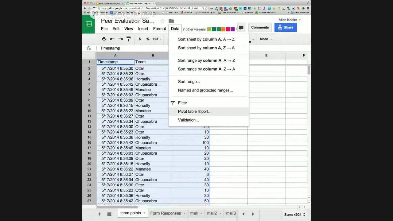 The Tool Every Teacher NEEDS (seriously): Pivot Tables with Alice ...