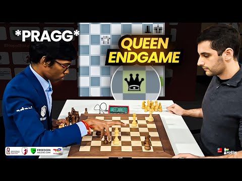 The craziest Queen Endgame | R Praggnanandhaa's vs Nikolas Theodorou | World Blitz 2025