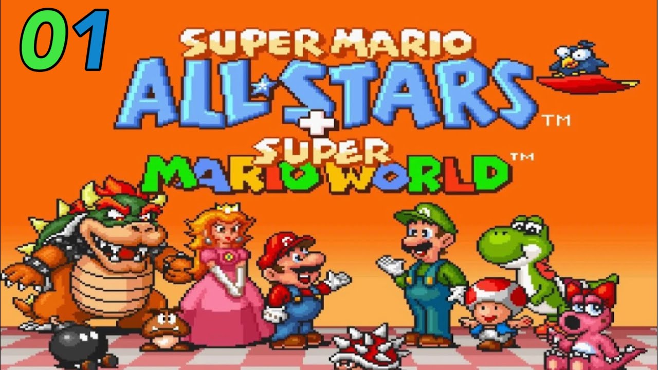 SUPER MARIO ALL STARS PART 1- NES hard - YouTube