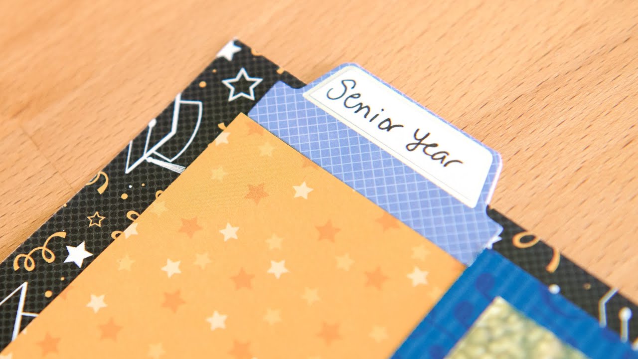 Primary Foiled Memory Tabs by Creative Memories - YouTube