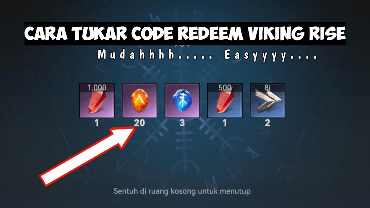 Simple!! Cara Tukar Code Redeem Di Viking Rise - YouTube