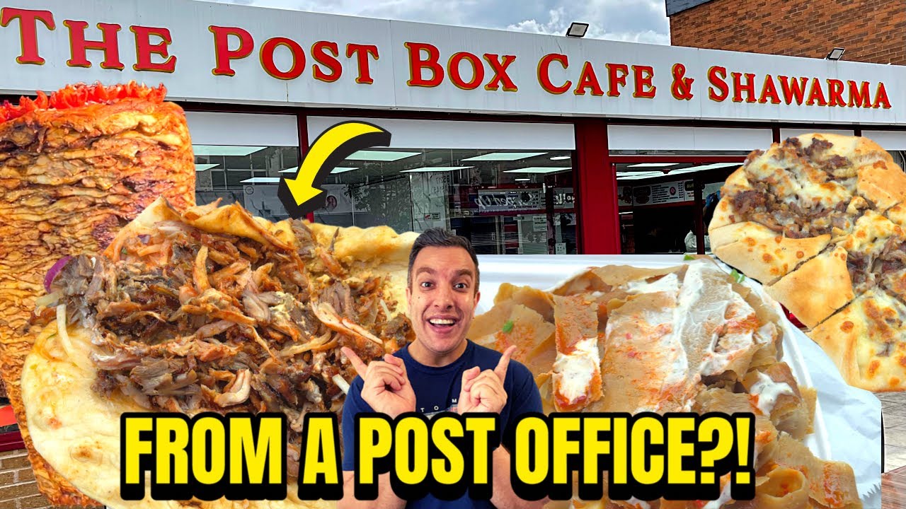 This KEBAB Is From A POST OFFICE! The Post Box Café & Shawarma (Kebab ...