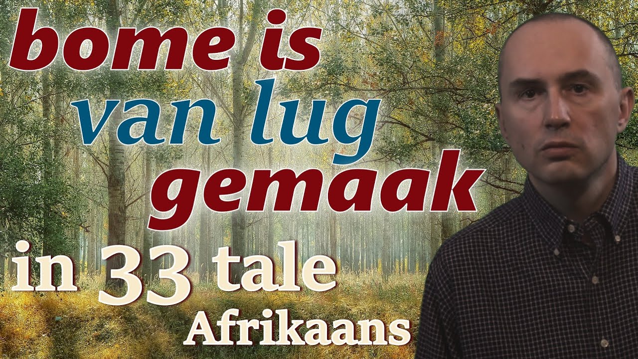 Bome is van lug gemaak: populêre biologie in 33 tale - YouTube