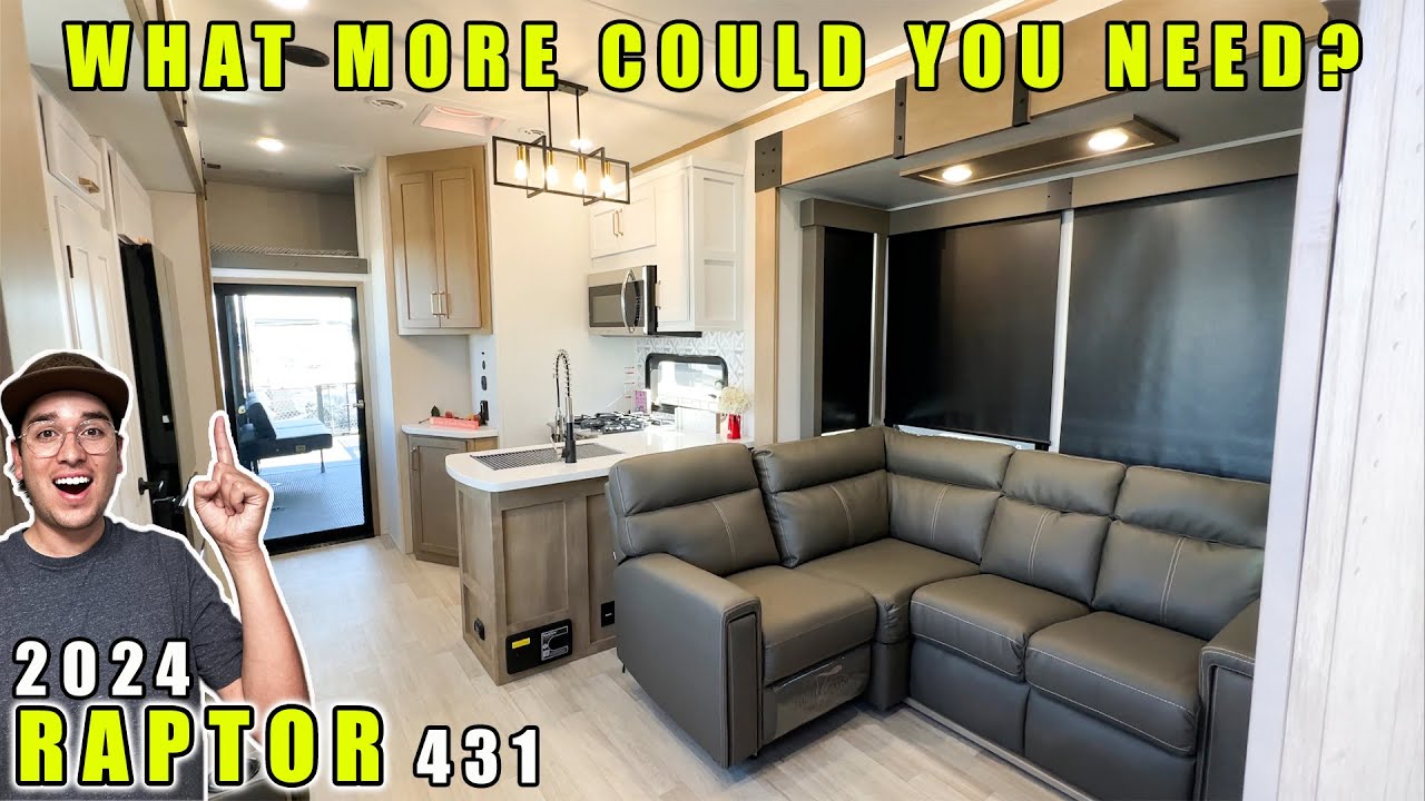 THIS LUXURY TOY HAULER HAS EVERYTHING!! INSIDE TOUR OF THE NEW 2024 ...