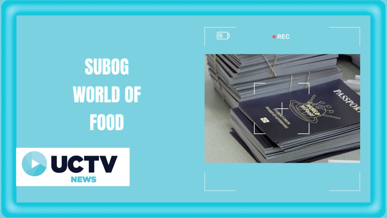 SUBOG's World of Food | UCTV News - YouTube