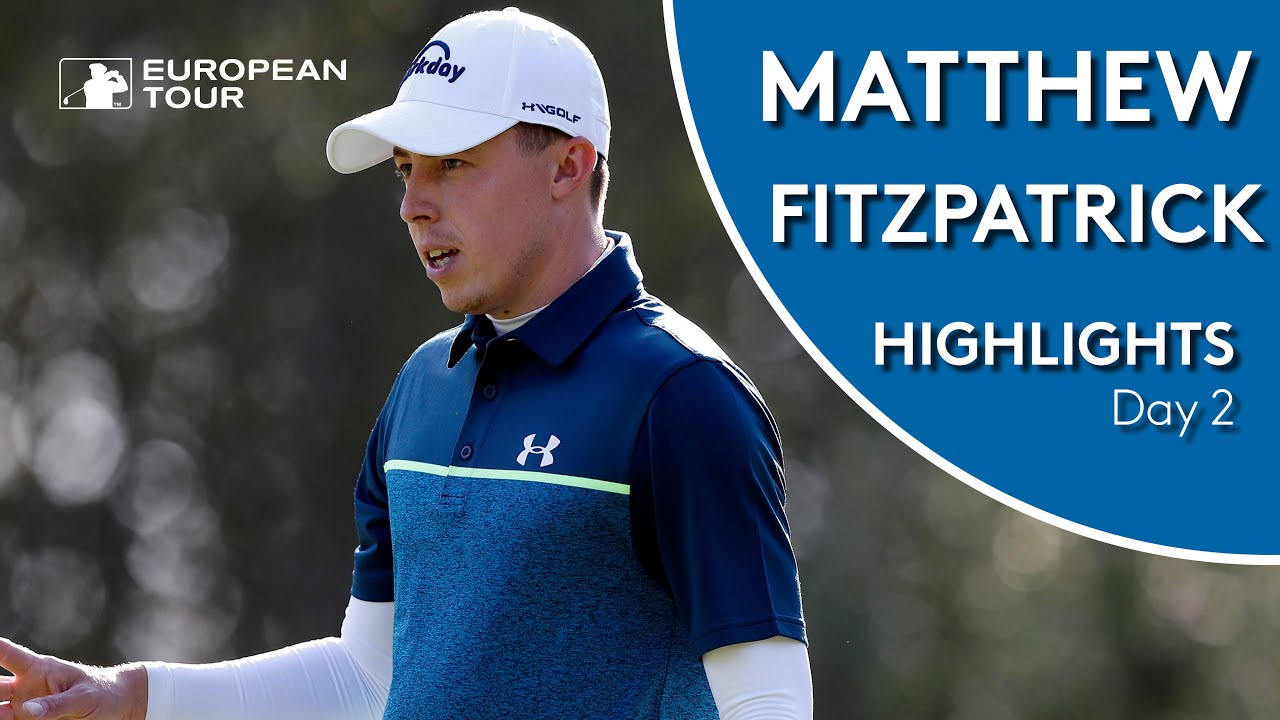 Matthew Fitzpatrick Highlights | Round 2 | Scandinavian Invitation ...