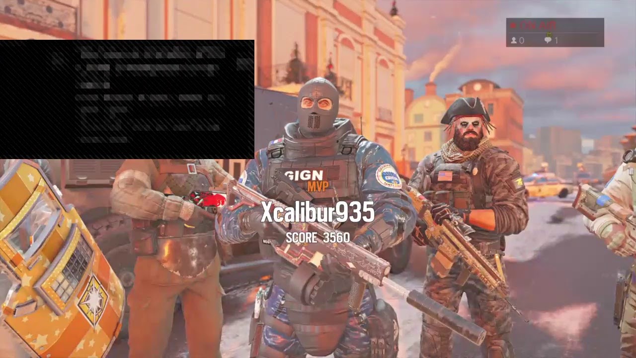 Atomic-blue-kush's Live PS4 Broadcast of rainbow 6 - YouTube