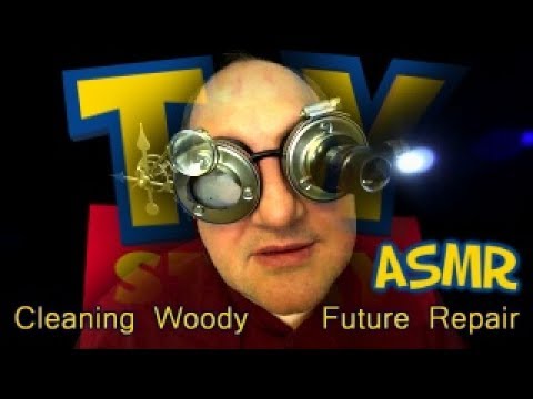 Cleaning/Fixing Woody Toy Story (ASMR) - YouTube