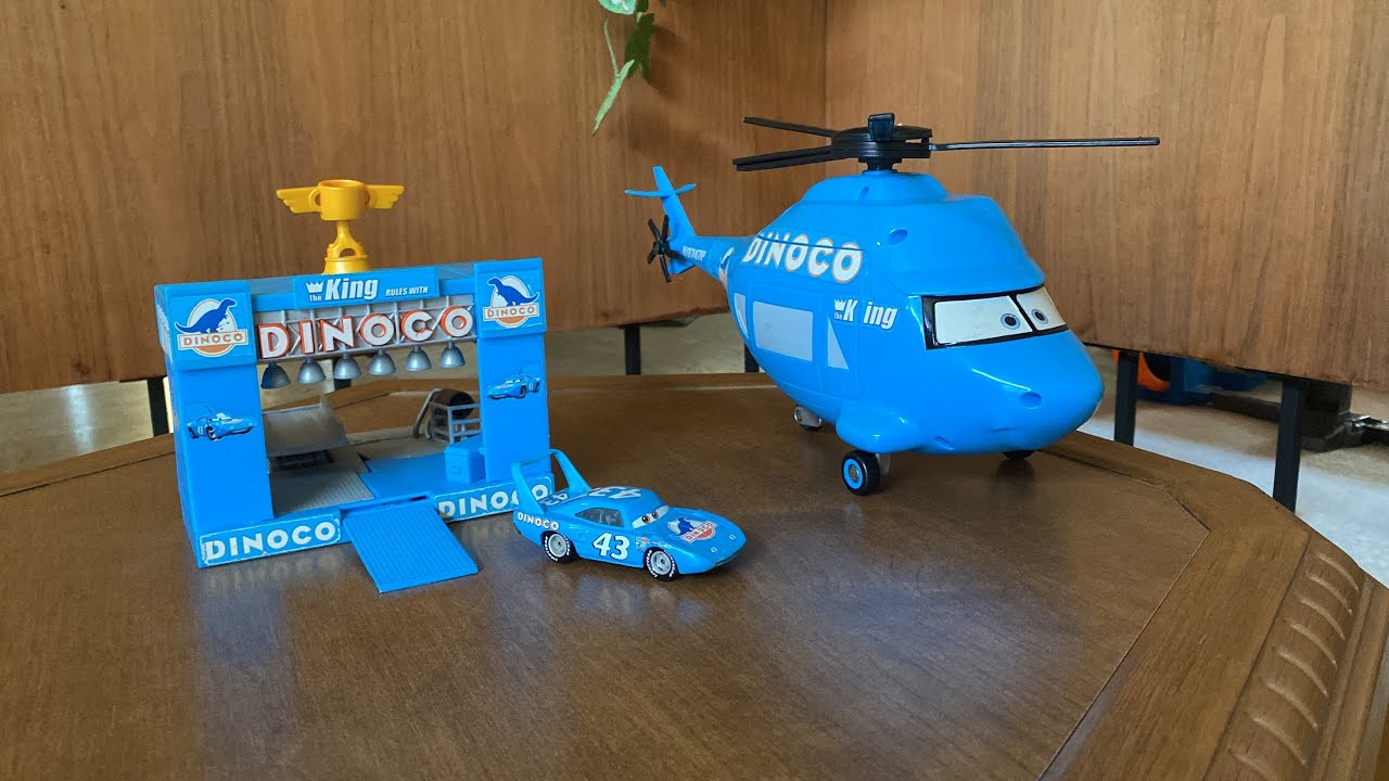 Disney Pixar Cars Dinoco Garage Playset Review From Mini Aventures ...